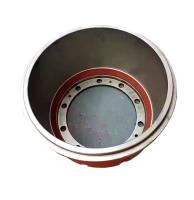 China Steel Shacman Truck Spare Parts Front Brake Hub Break Drum 199112440003/19911240001 for sale