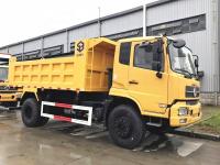China 10Tons DONGFENG Dump Lorry Truck 4X2 Light Tipper Truck Left Steering Euro 3 for sale