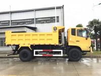 China 10Tons DONGFENG Dump Lorry Truck 4X2 Light Tipper Truck Left Steering Euro 3 for sale