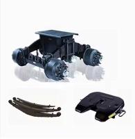 China WG9725520286 Heavy Sinotruk HOWO Truck Parts Suspension Rear Leaf Spring Assembly for sale
