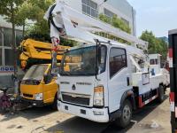 China ISUZU Sinotruk Chassis Aerial Working Truck 12 Folding Boom Aerial Work Vehicle With Factory Price for sale