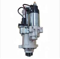 China 612630030208 WP12/WP13 Engine Spare Parts Starter Motor 24V Diesel Generator Original Shacman Truck Parts for sale