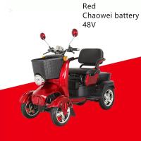 China Household four-wheel electric vehicle small scooter three-seat adjustable electric vehicle for adults and the elderly for leisure for sale