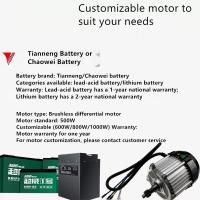 China Household four-wheel electric vehicle small scooter three-seat adjustable electric vehicle for adults and the elderly for leisure for sale