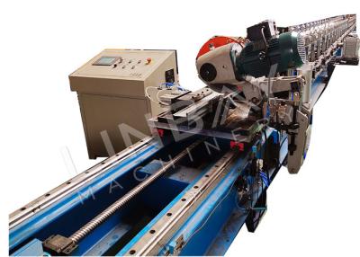 China Galvanized steel Metal Door Roll Forming Machine 5T for sale