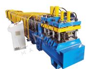 China TUV Metal Door Roll Forming Machine Carbon Steel High Speed Hydraulic Punch for sale