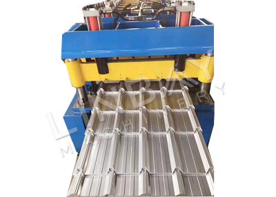 China 380V Corrugated Roof Sheet Making Machine 3 phase 0.4-0.6mm for sale