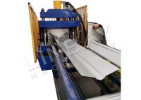 China Ridge Cap Roofing Roll Forming Machine Color Steel Galvanized Steel for sale