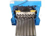 China 0.8-1.5mm Metal Deck Roll Forming Machine Embossing Type for sale