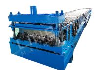 China 0.8-1.2mm Deck Floor Roll Forming Machine Galvanized steel for sale