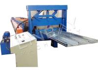 China 1000mm Galvanized Steel Floor Deck Roll Forming Machine for sale