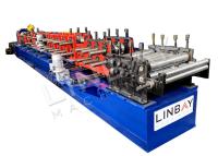 China 60-200mm Steel Frame Roll Forming Machine Tracking Shear 1.5-2mm for sale