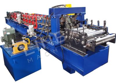 China 12 Meters 2mm Steel Frame Roll Forming Machine Pre Cut for sale