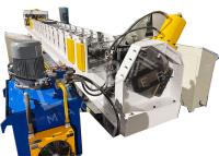 China Z Profile Shelf Beam Pallet Rack Roll Forming Machine 2.5mm-3mm Galvanized Steel for sale