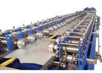 China Heavy Duty 0.8mm Pallet Rack Roll Forming Machine , Panel Cold Bending Machine for sale