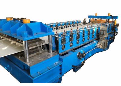 China Interchangeable Automatic Roll Forming Machine 0.8mm-1mm For Steel Pallets Shelf Panel for sale