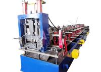 China Galvanized Steel C Purlin Roll Forming Machine , 1.5mm-3mm Z Purlin Making Machine for sale