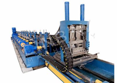 China C U Z Purlin Steel Frame Roll Forming Machine Gearbox Drive for sale