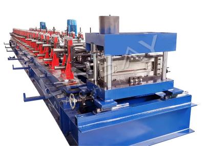 China Cee Zee Purlin Roll Forming Machine 18 Stands Interchangeable for sale