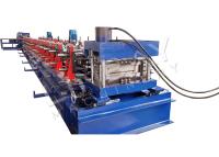 China Cast Iron Structure Cable Tray Roll Forming Machine 380V Galvanized Steel for sale
