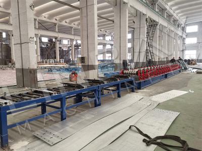 China 11KW Fully Automatic Roll Forming Machine Highway Guard Rail Bending Machine for sale