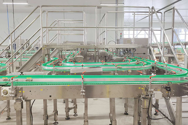 Tuna canning production line