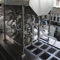 China Auto Thermoforming Vacuum Packing Machine Complete Sachet Packaging Line for sale