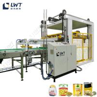 China High Speed Automatic Meat Canned Palletizer Machine / System AC 380V for sale