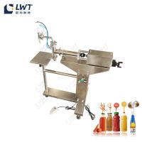 China Pure pneumatic floor-standing liquid filling machine for sale