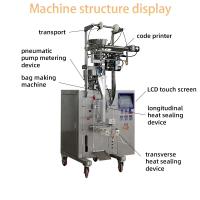 China Leadworld Automatic tomato paste Plastic Bag sachet pouch Filling Machine packing machine for sale