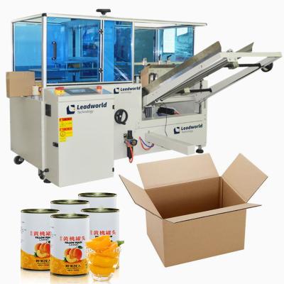 China Fully Automatic Box Case Vertical Carton Erector Forming Machine for sale