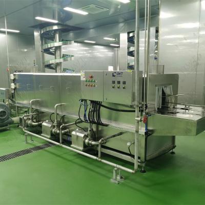China Poultry Plastic Chicken Crate Tray Pallet Cage Slat Washing Machine CE for sale