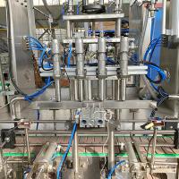 China SUS304 2000BPH Automatic Edible Oil Filling Machine Customized Dimension for sale