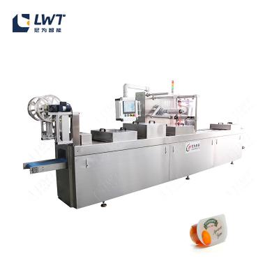 China Jam Thermoforming Vacuum Packing Machines Continuous Stretch Film Vacuum Sealer for sale