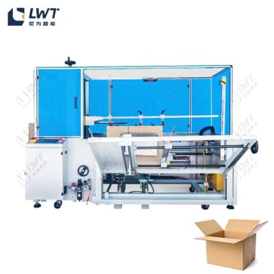 China Automatic Carton Box Case Opening Erecting Unpacking Machine Erector Machine for sale