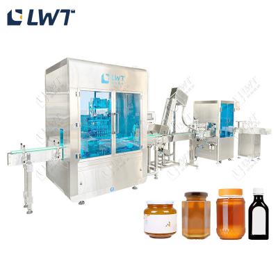 China automatic syrup filling production line for sale