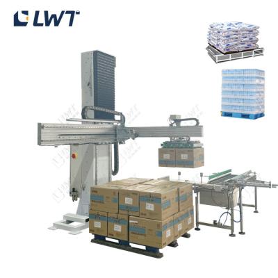 China LWT Automatic Palletizer System for Carton Packaging CE-Certified Efficiency for sale