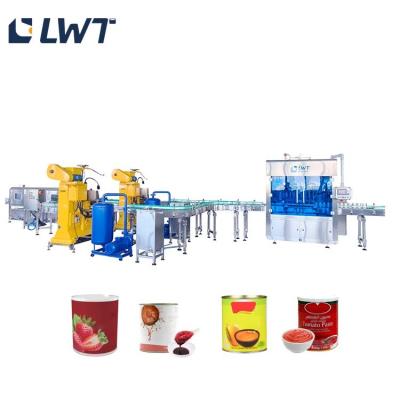 China Ketchup Production Line Sauce Filling Machine Filling Line for sale
