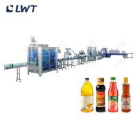 China High Capacity 2500BPH Edible Oil Filling Production Line for sale
