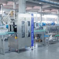 China High Capacity 2500BPH Edible Oil Filling Production Line for sale