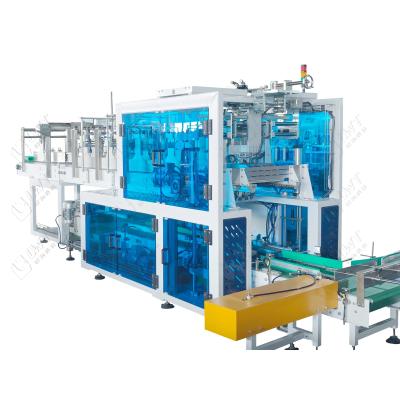 China Drop Falling Case Packer | Automatic Carton Packing Machine for Bottles | LWT for sale