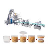 China 10L Drum Fully Automatic Filling Line for Plastic Parts Auto Loading , Weighing , Capping for sale