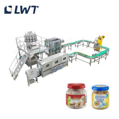 China Automatic Meatball Soup Production Line For Canned Solid-Liquid Mix Foods for sale