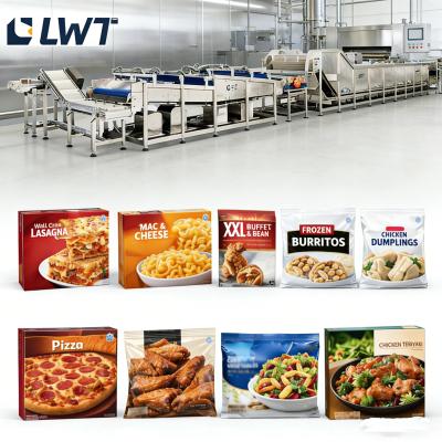 China Ready Meal Production Line Complete Turnkey Solution for Ready-to-Eat Food Manufacturers for sale