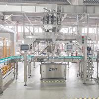 China 3000 Bottles/H Potato Chips Filling Production Line with 14-Head Intelligent Weighing and Food-Grade 316 Stainless Steel for sale