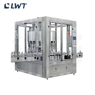 China Automatic Rotary Liquid Filling Machine with 30-800 Bottles per Minute, ±0.5-1% Accuracy, and 304/316L Stainless Steel for sale