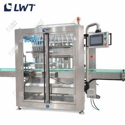 China High-Speed 8-Head Automatic Tuna Filling Machine SUS304 Stainless Steel PLC Control 40 Bottles/Min for sale