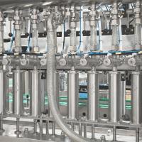 China High-Speed 8-Head Automatic Tuna Filling Machine SUS304 Stainless Steel PLC Control 40 Bottles/Min for sale