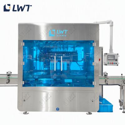 China Standard 6-Head Automatic Tuna Filling Machine SUS304 Stainless Steel PLC Control 30 Bottles/Min for sale
