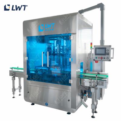 China Entry-Level 4-Head Automatic Tuna Filling Machine SUS304 Stainless Steel PLC Control 20 Bottles/Min for sale
